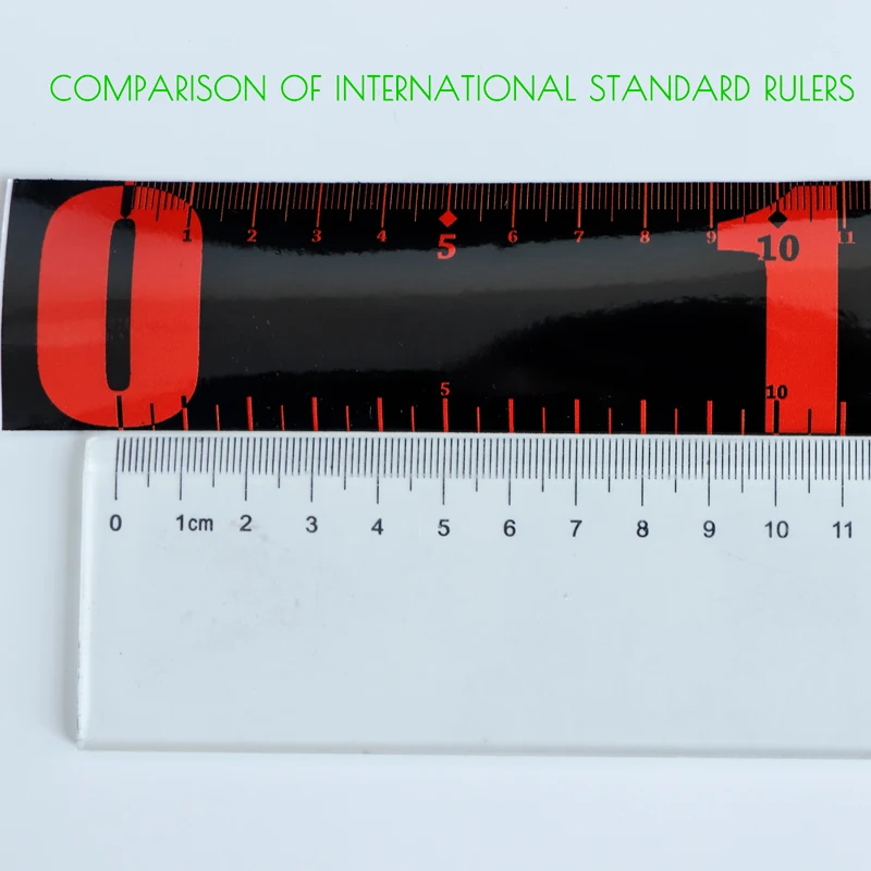 120*4cm PVC Waterproof Fish Measuring Ruler Back Paste Rulers Sea ...