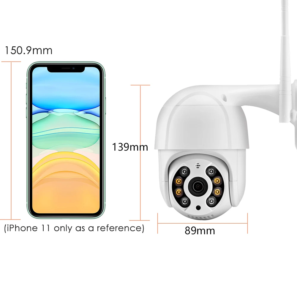 1080P PTZ WiFi IP камера Открытый 4X цифровой зум скорость купольная ...