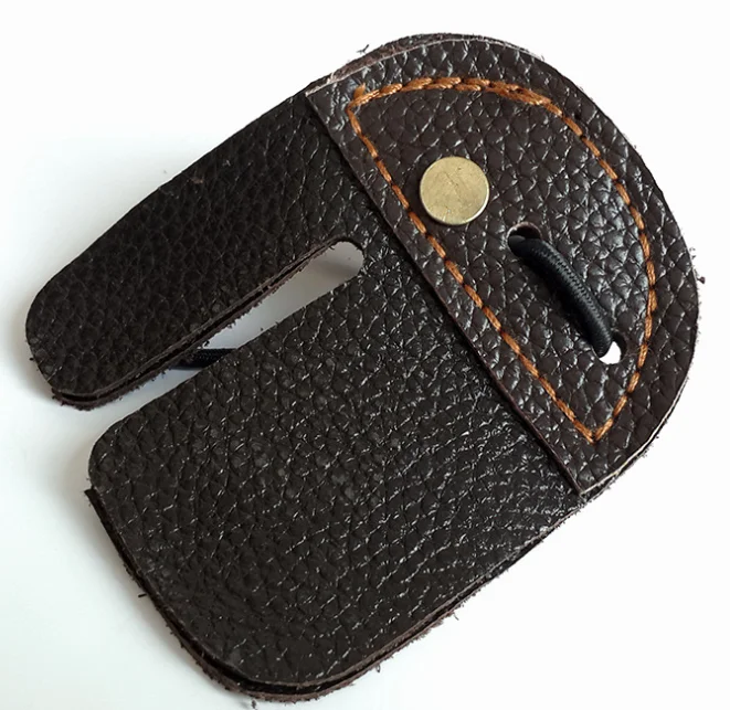 Archery Cow Leather Finger Tab Good For Recurve Bow