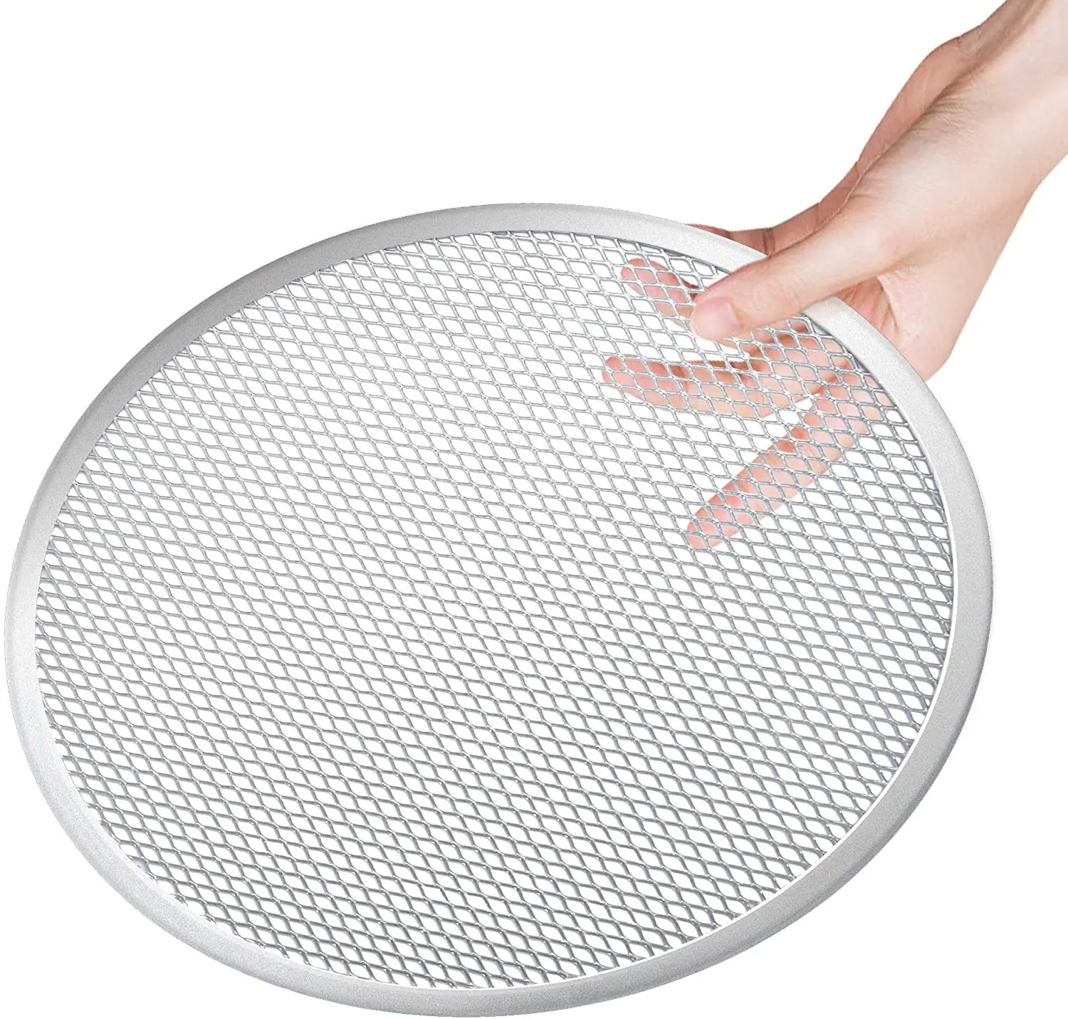 10-11-12-13-14-16-Inch-Pizza-Pan-Aluminum-Thicken-Non-stick-Net-Round ...