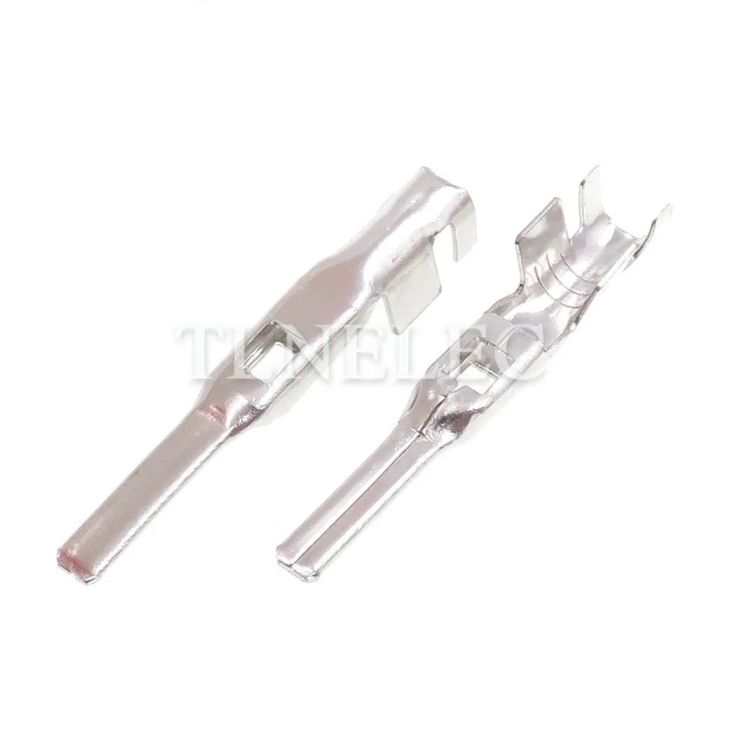 Empalme de enchufe automotriz serie 2,8, terminales de cable de engarce de aguja macho, Conector ...