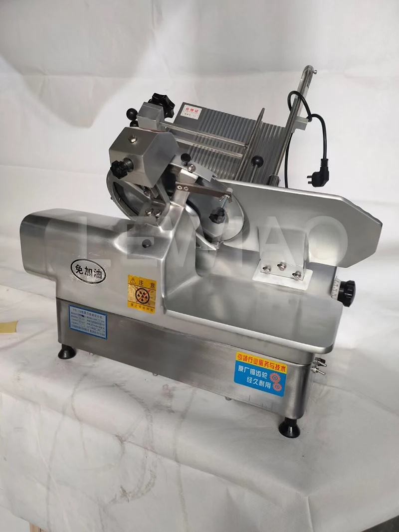 Commercial Electric Food Slicer Lamb Beef Slicer Freezing Meat Cutting ...