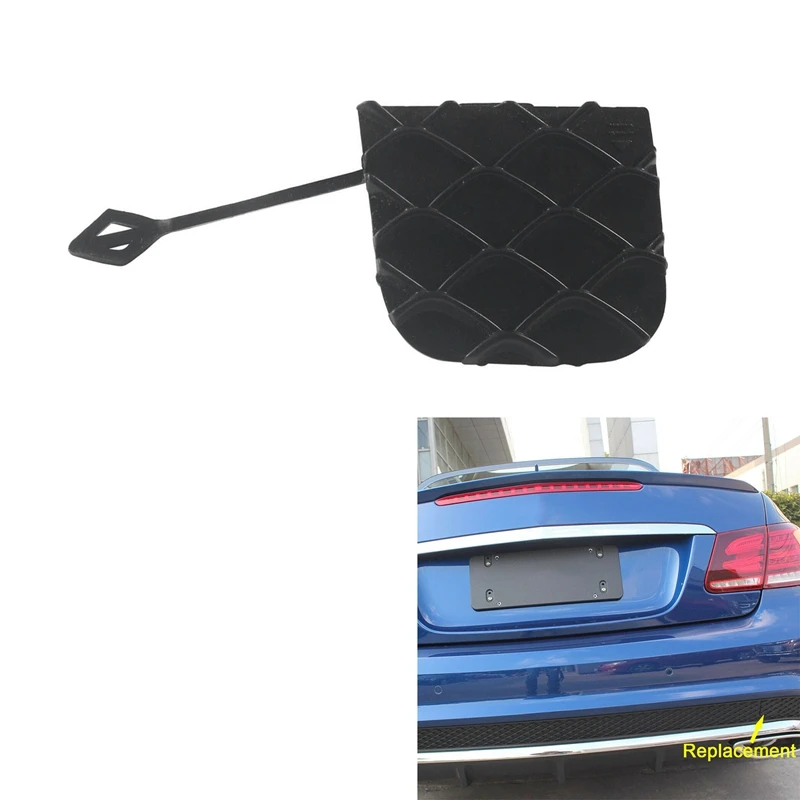 2078850124 Car Rear Bumper Tow Hook Cover Cap Towing Hole Lid Trailer ...