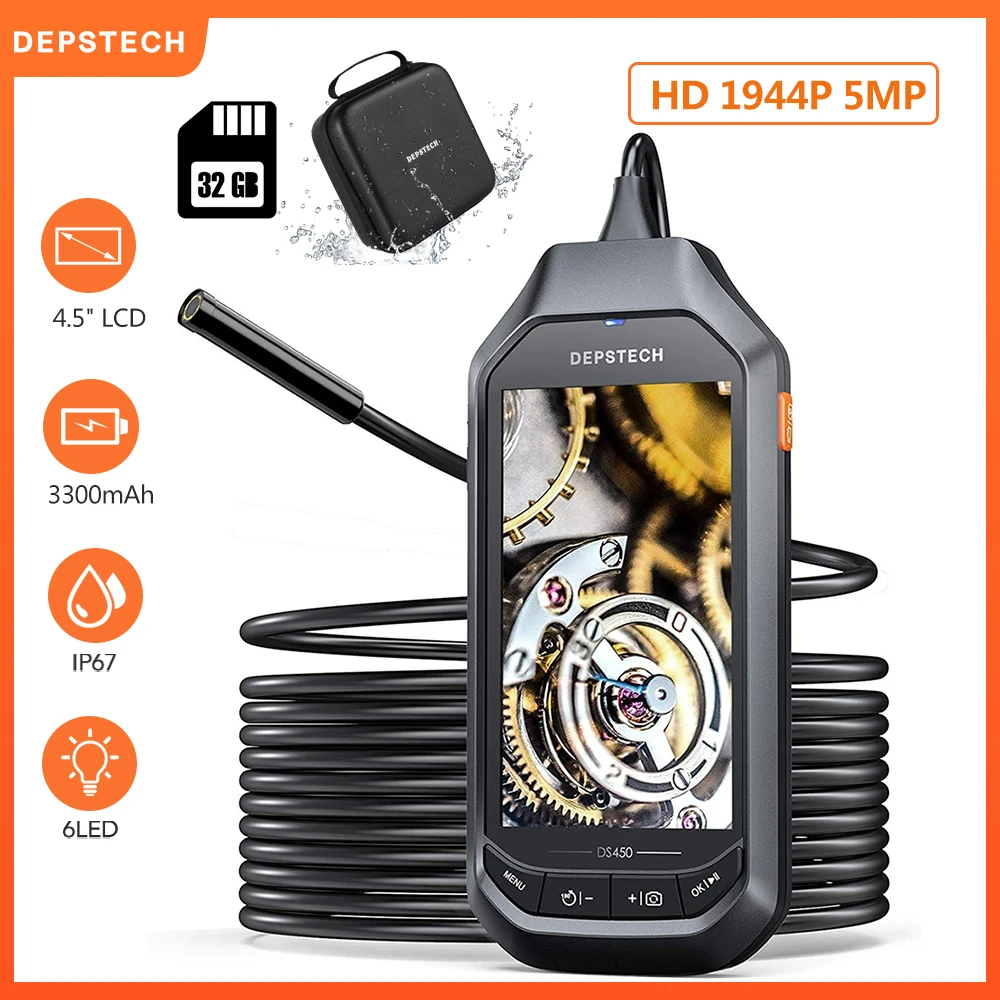 Endoscopic Camera Depstech | Endoscopic Camera Pipes | Endoscopic ...