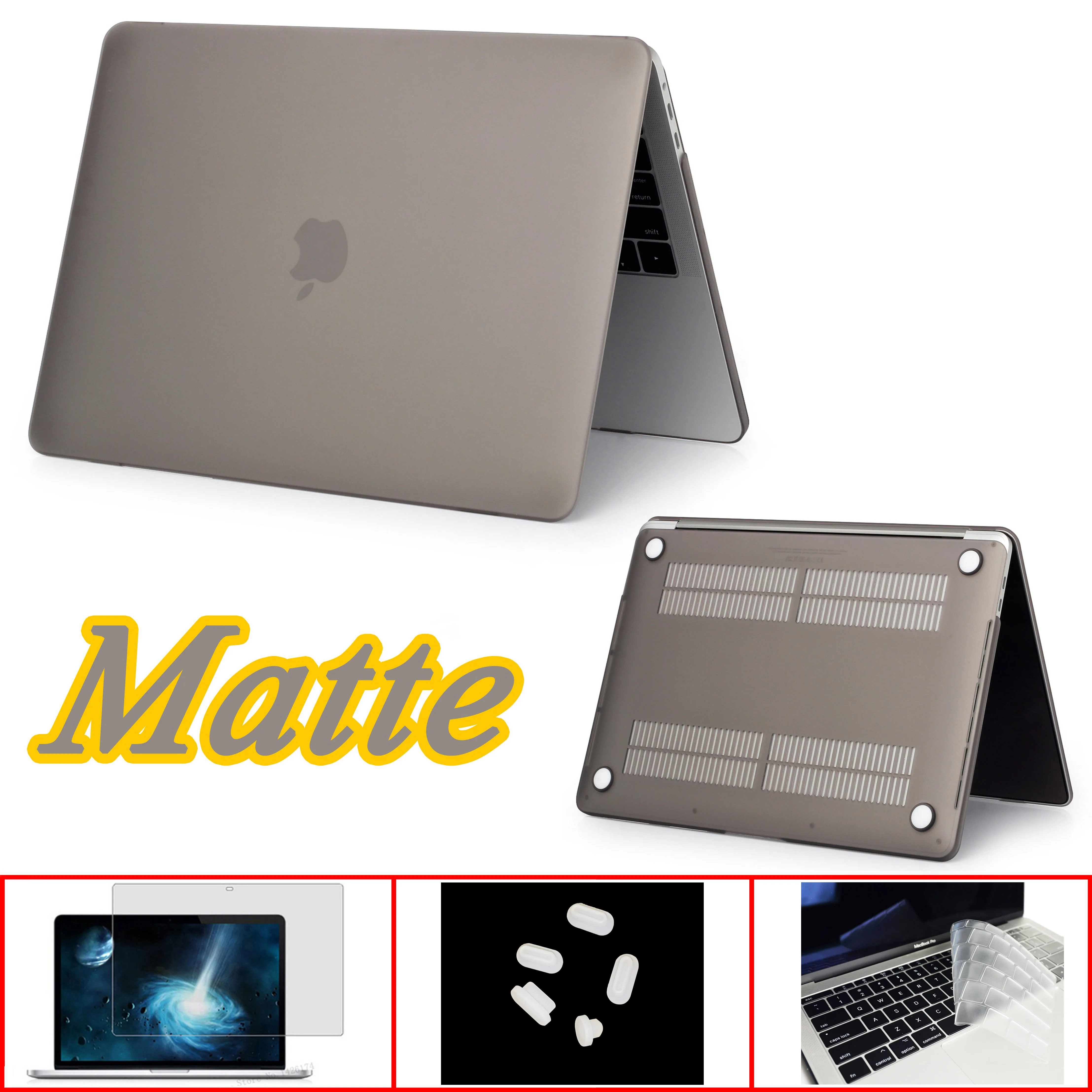 Case For Apple Macbook M1 M2 Air Pro Chip 13.6,14,16.2,Retina 11 12 13 ...