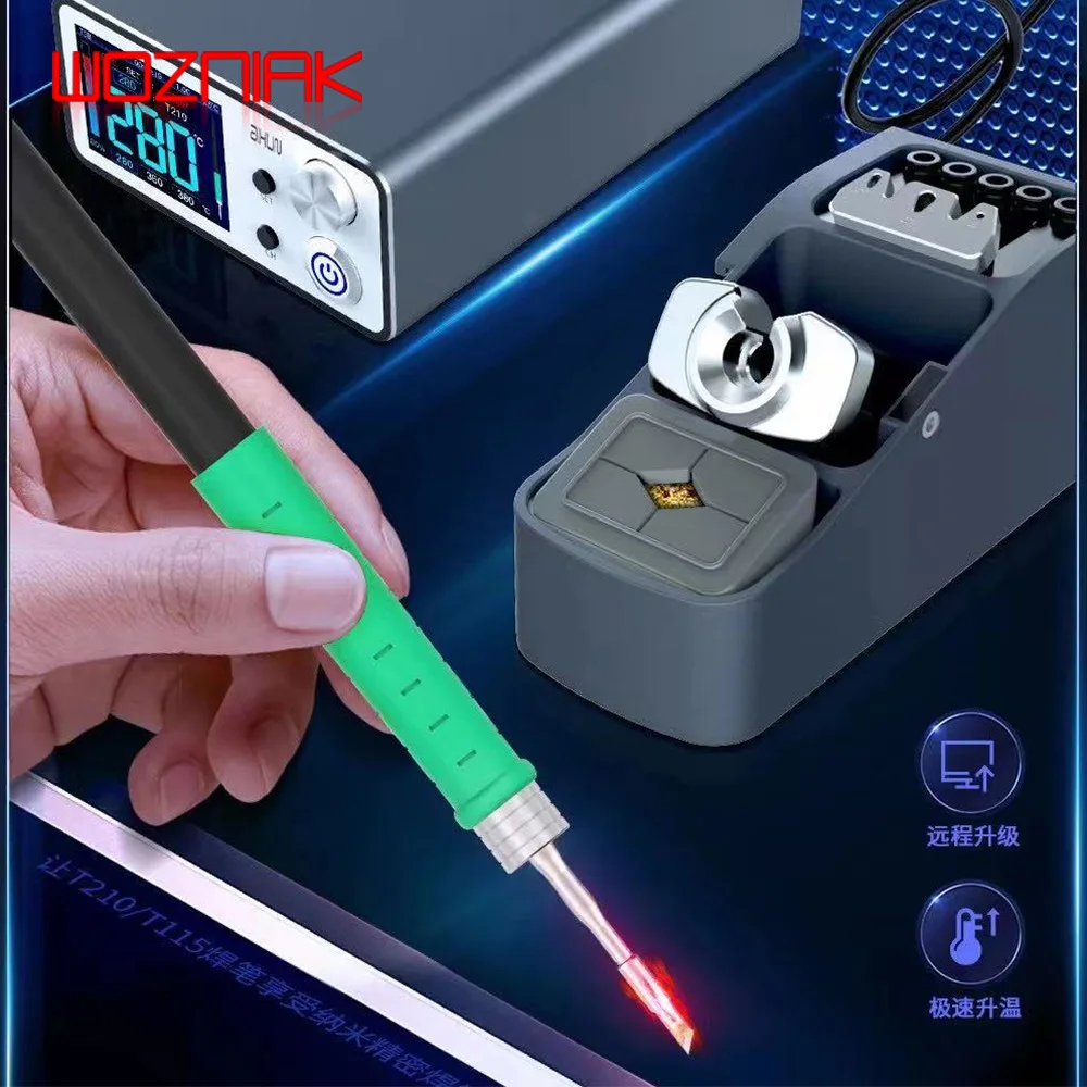 JCID-AIXUN-T3B-Intelligent-Soldering-Station-With-T115-T210-Series-Handle-Welding-Iron-Tips ...
