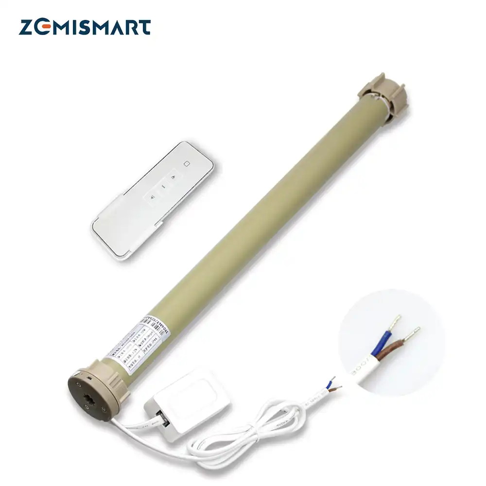 Zemismart WiFi Tuya Smart Life Curtain Motor for 36 37 mm Tube Alexa ...
