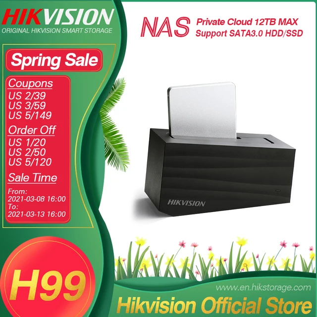 Hikvision NAS Personal Cloud Sharing Community Hooked up Storage Server ...