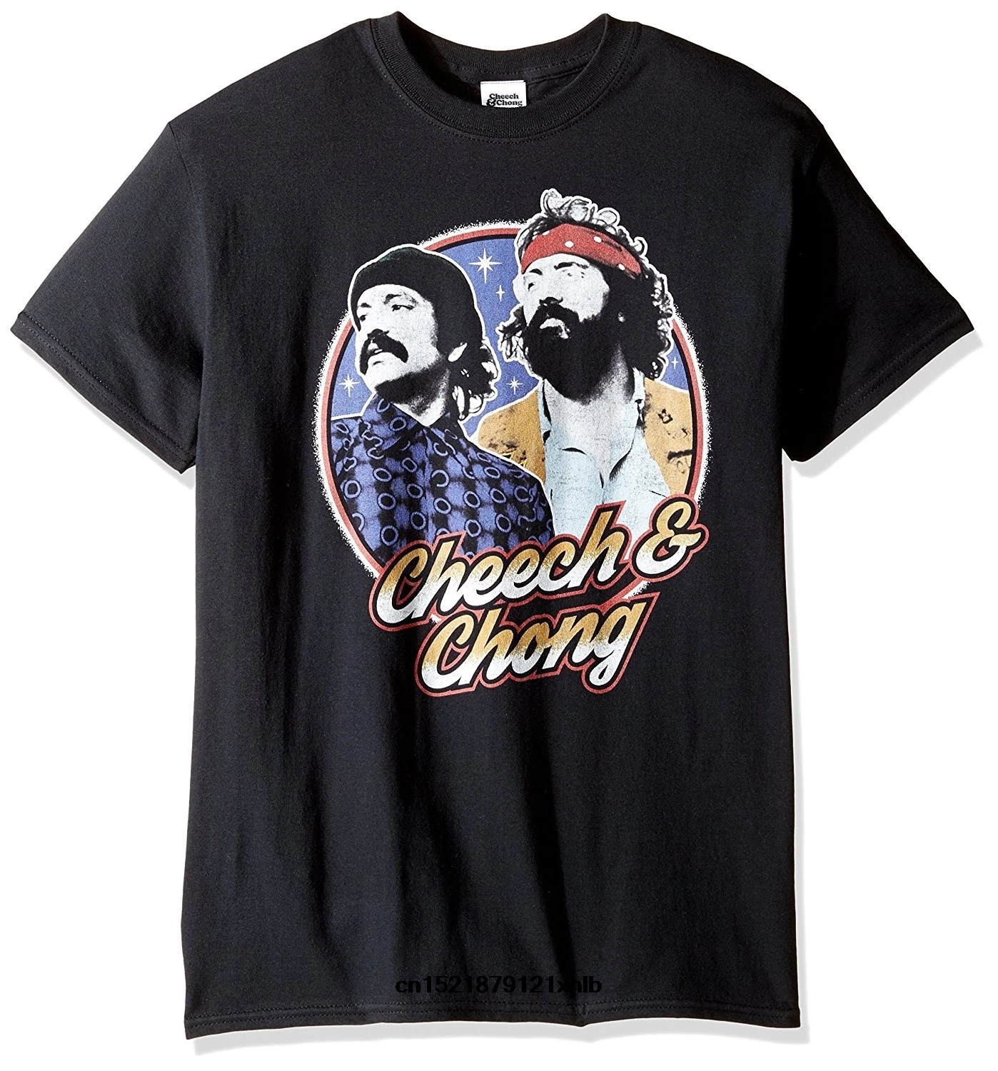 Camiseta para hombre, camiseta a la moda Cheech Chong, estrellas ...