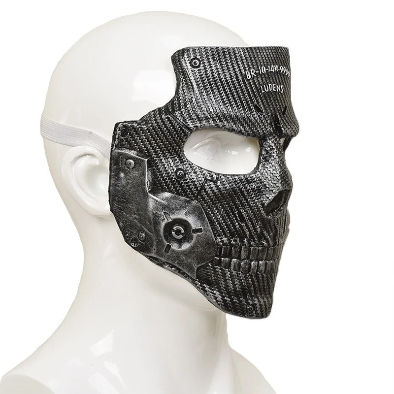 Game Death Stranding Die-Hardman Mask Cosplay Props Black Resin Masks