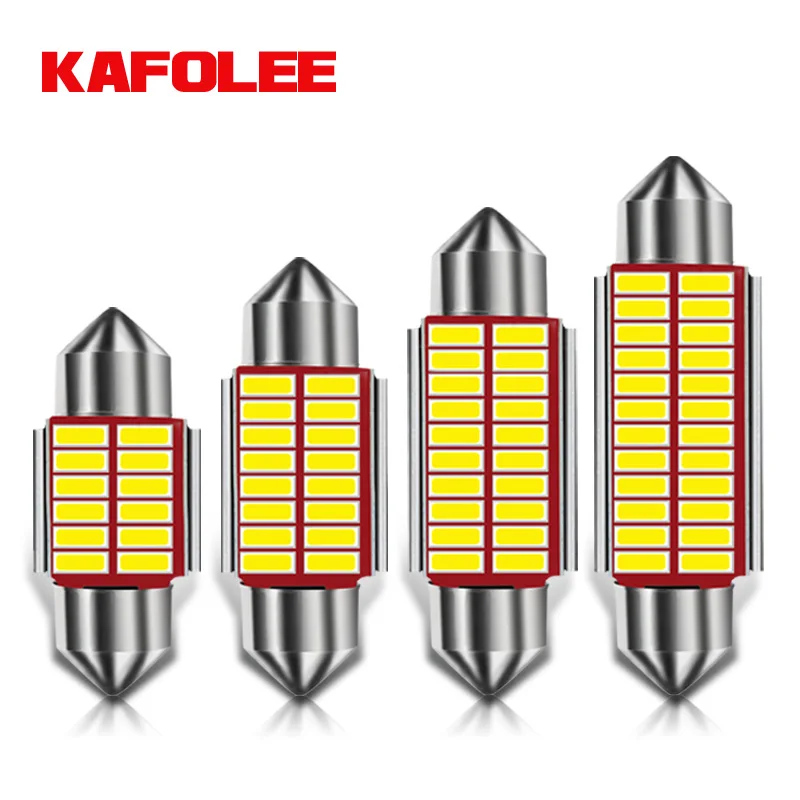 1pcs Car C5w Led Canbus Festoon C10w 31/36/39/41mm 3014 Error Free Interior Reading Light ...