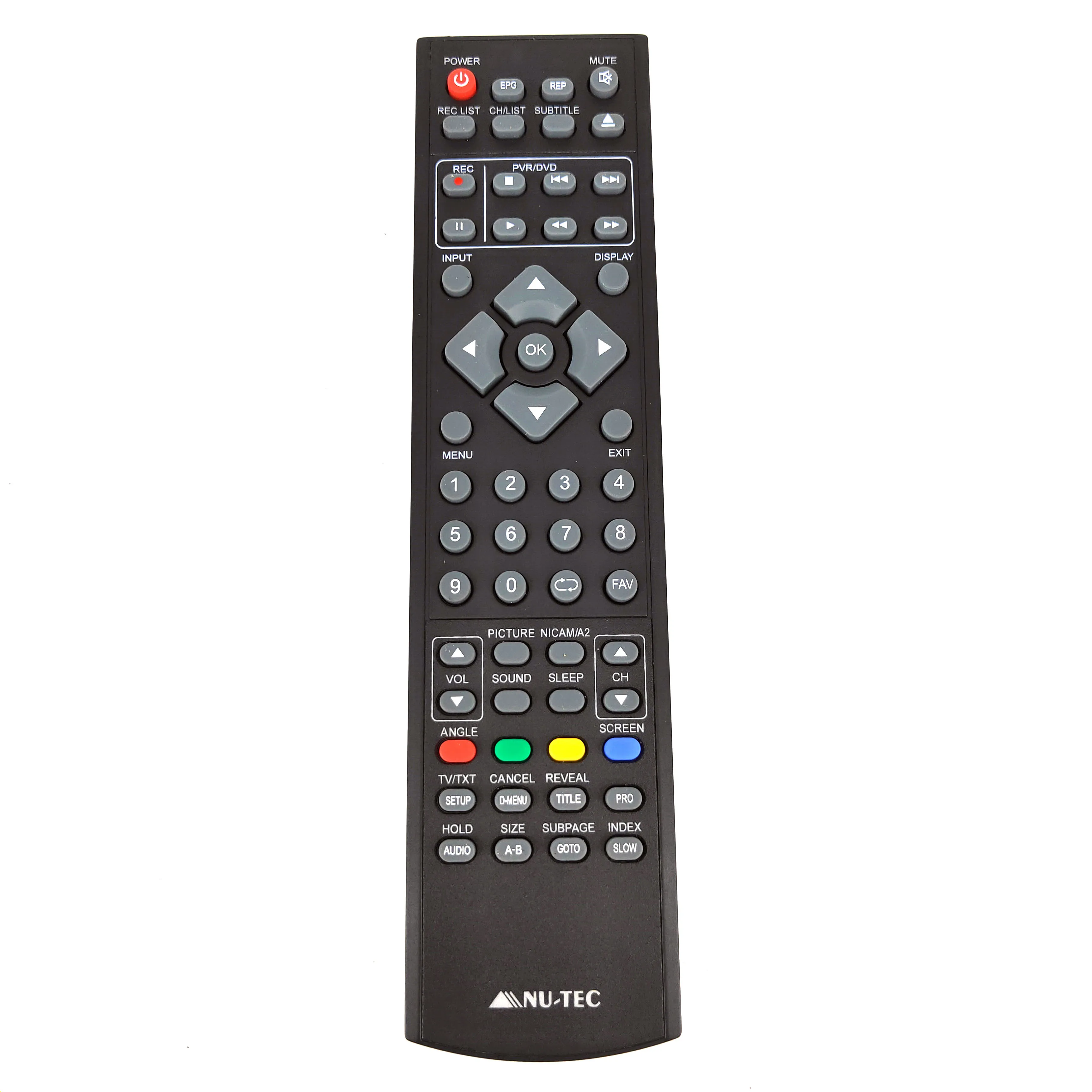 Nuevo Original para control remoto nu-tec TV