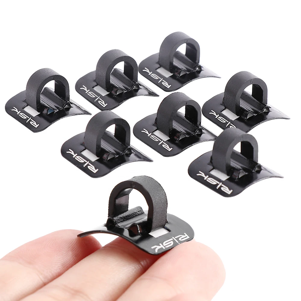 6pcs Bicycle Cables Housing Wire Adapter Seat Clip Aluminum Bike Oil ...
