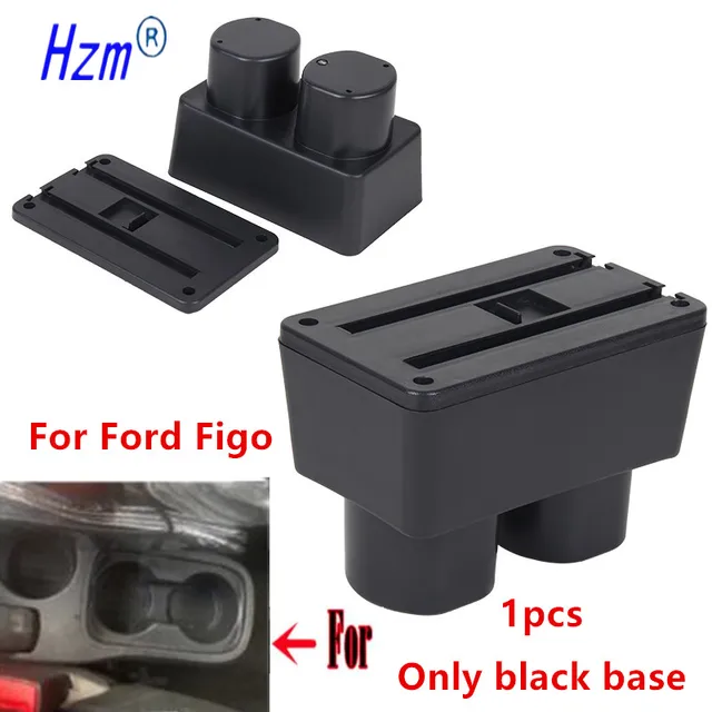 Car Armrest Box para Ford Figo, Peças Retrofit, Caixa de armazenamento ...