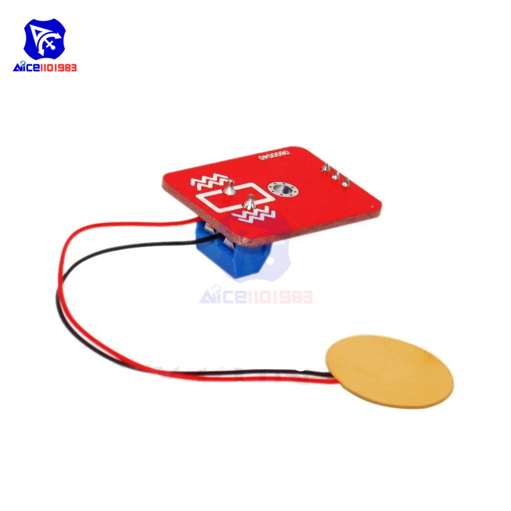 Analog Piezoelectric Ceramic Piezo Vibration Sensor for Arduino - buy ...