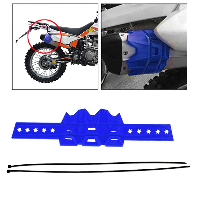 Universal Dirt Pit Bike Exhaust Muffler Silencer Protector Guard for ...