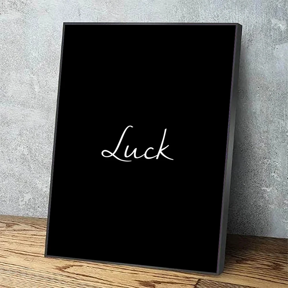 HD-Print-Modular-Picture-Lucy-Letters-White-Canvas-Painting-Poster-For ...