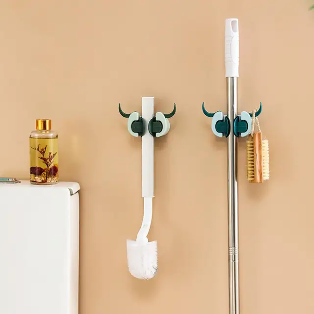 Tartós Rongyos Lógó Horog Abs Mop Tartó Hokok Korlátorlása Erős ...