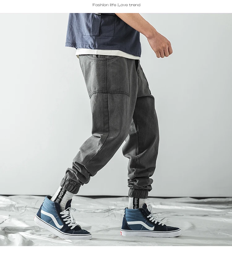 Осень, мужские джинсы, вареные, отбеливающие, удобные, высокое качество ...