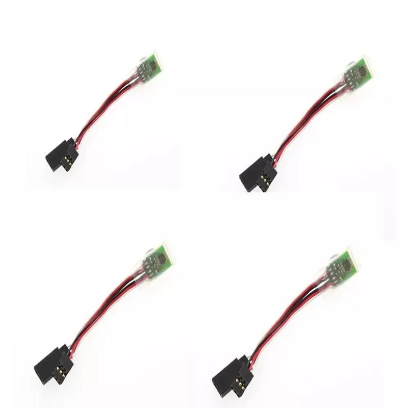 4pcs RC Servo Signal Reverser Rotation for JR Futaba Aeroplane V Tail ...