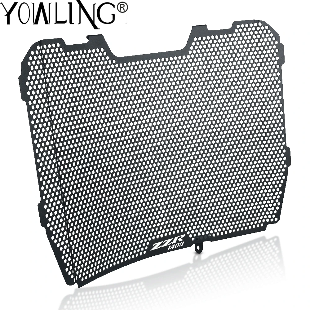 Color : NO LOGO Motorcycle Radiator Grille Cover Guard Protection ...