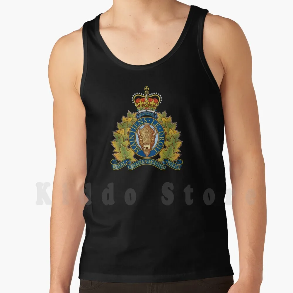 Royal-Canadian-Mounted-Police-Rcmp-Tank-Tops-Vest-100-Cotton ...