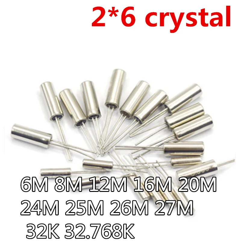 10pcs-2-6-Cylindrical-crystal-oscillator-2x6-6M-8M-12M-16M-20M-24M-25M-26M-27M.png