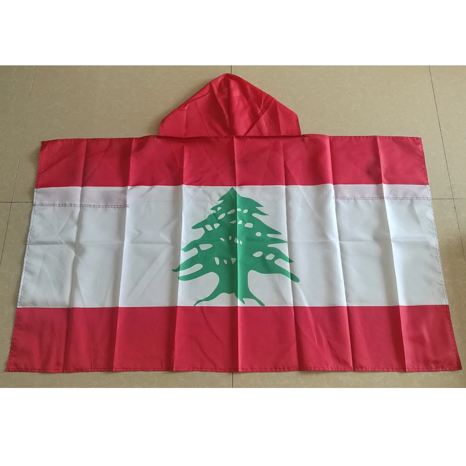 Lebanon Flag Cape Body Flag Banner 3x5ft Polyester World Country Sports ...