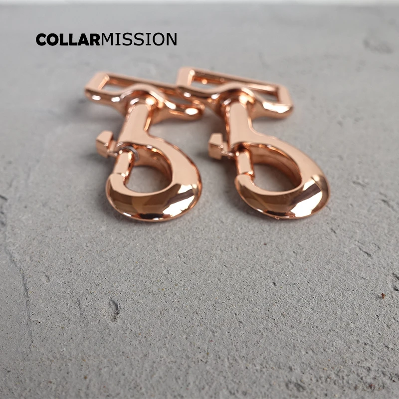 Metal dog clasp for 30mm pet puppy leash handbag luggage strap diy ...