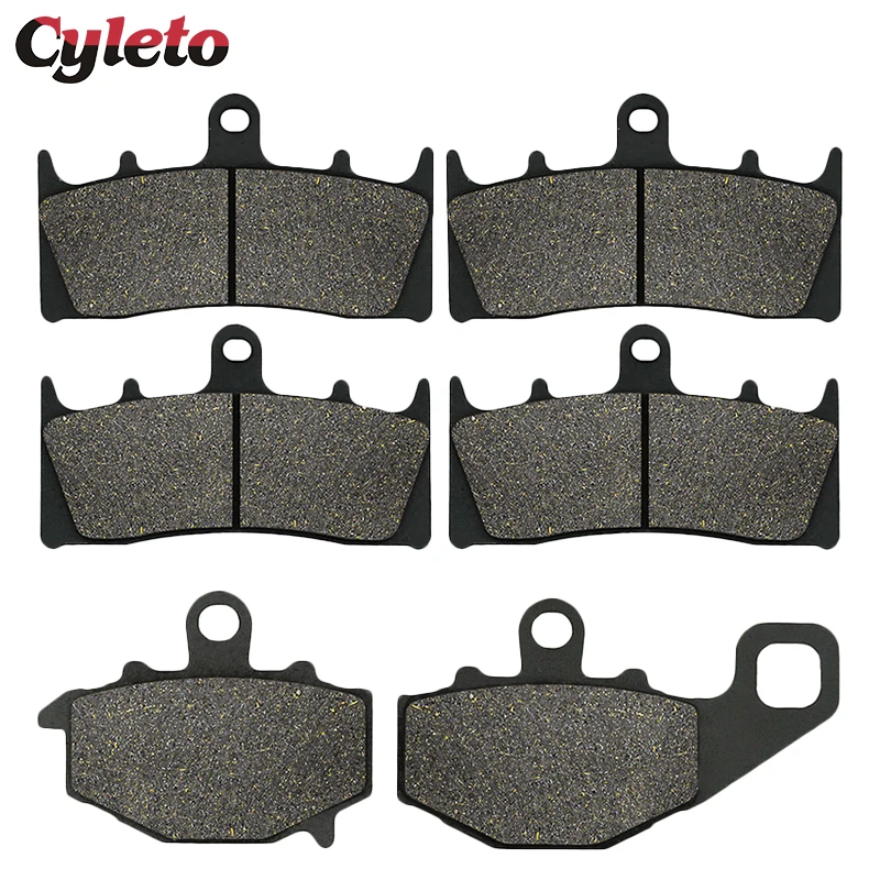 Motorcycle Front Rear Brake Pads For Kawasaki Zx6r Zx600 98-02 Zx 6r ...