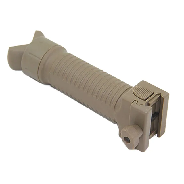 Tactical Vertical Handle Fore Grip with Retractable Spring Loaded Bipod ...