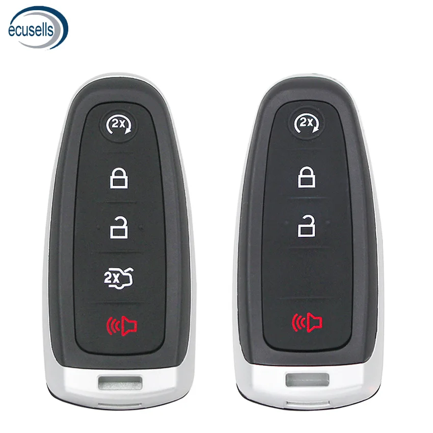 4 Buttons 5 Buttons Remote Key Fob Case Shell For Ford Edge Explorer ...