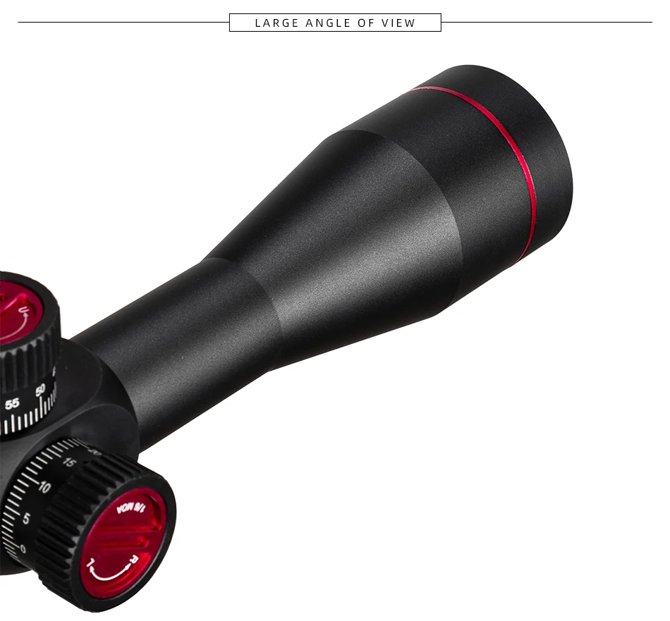 FIRE WOLF QZ 4-16X44 Scope FFP Red Green Hunting Optical Sight Sniper ...