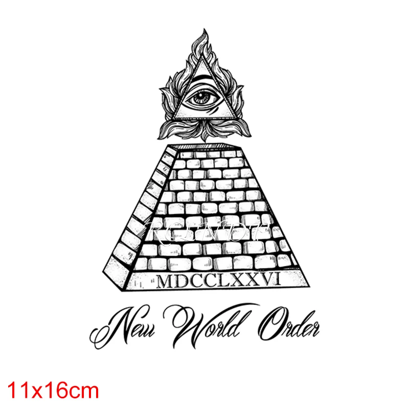 Egyptian Eye Pyramid Tattoo