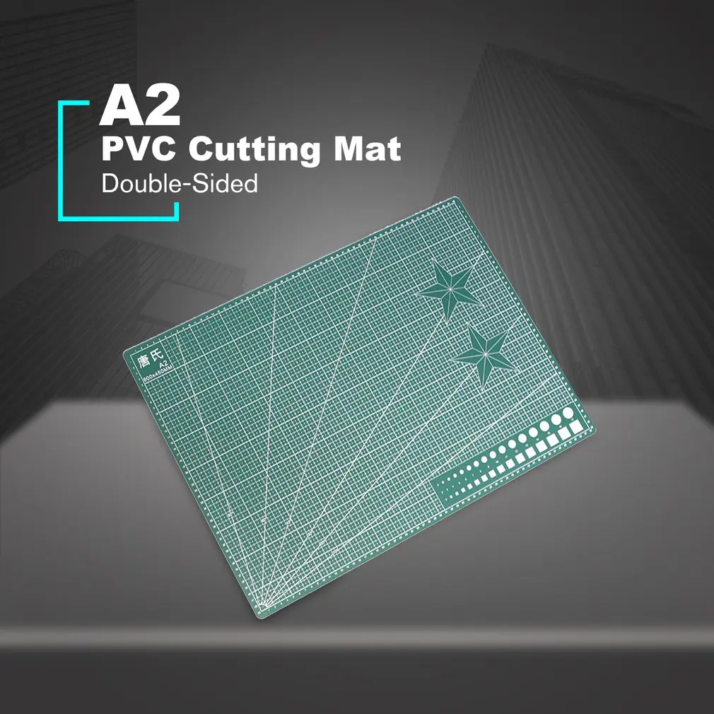 A2/A3/A4/A5 Double-Sided PVC Cutting Mat Durable Self-healing Cut Pad ...
