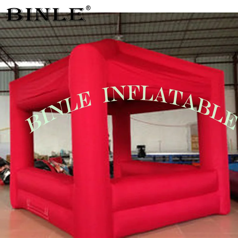 Simple-square-inflatable-kiosk-booth-ice-cream-concession-tent-stand ...