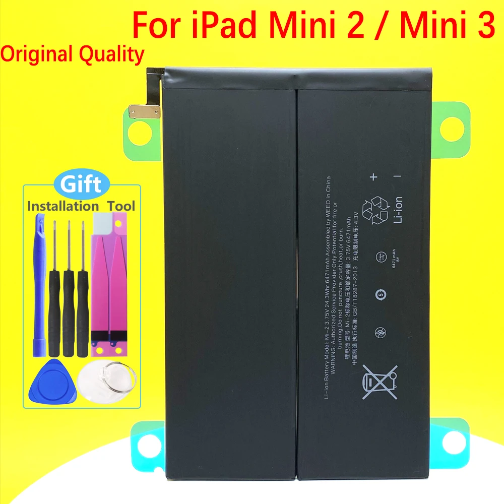 NEW Original For iPad Mini 2 / Mini 3 A1512 A1489 A1490 A1491 A1599 ...