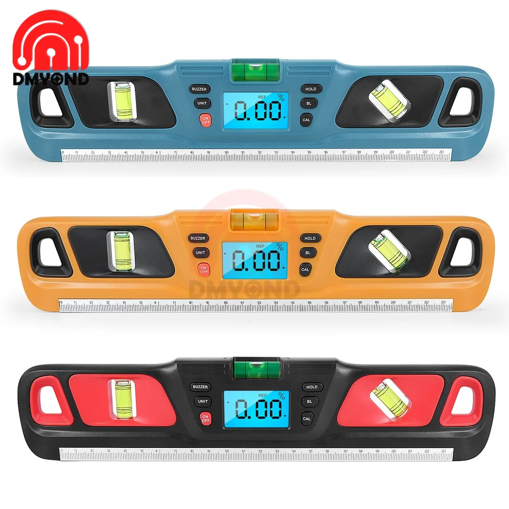 Digital Level Inclinometer HW 200 Electronic LED Display Protractor ...