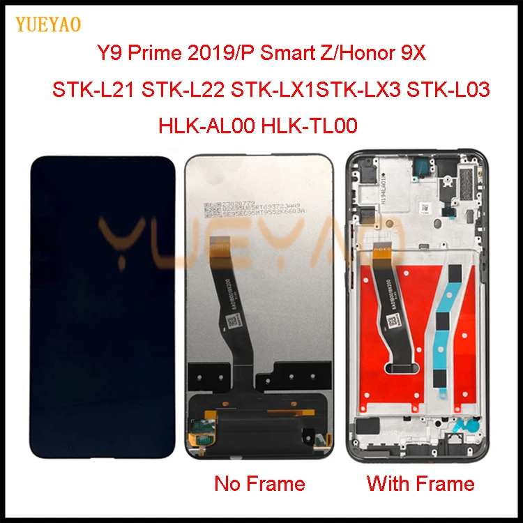 Pantalla LCD para HUAWEI Y9 Prime 2019, montaje de digitalizador táctil ...