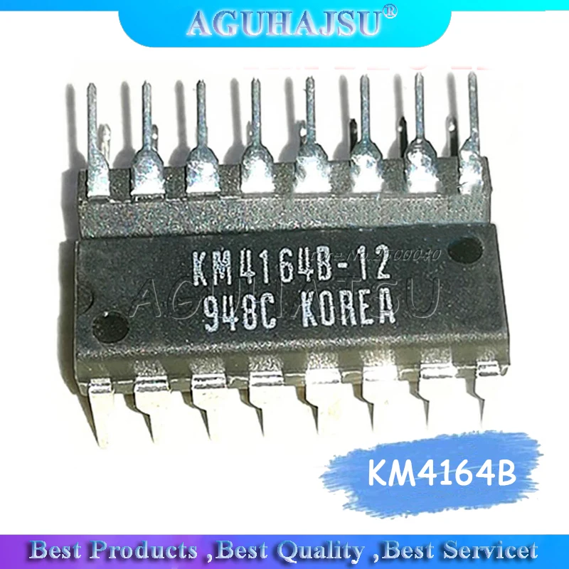 10pcs-lot-4164-KM4164B-KM4164B-10-KM4164B-12-KM4164B-15-DIP16-64K-x-1 ...