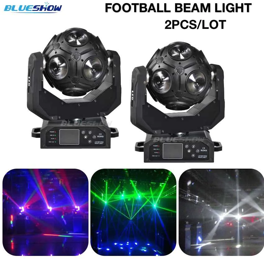 2pcs Football Moving Head Beam 12x20w Rgbw 4in1 Led Football Light Beam ...