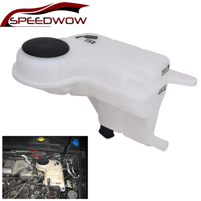 Speedwow Car Engine Radiator Coolant Water Reservoir Expansion Tank For ...