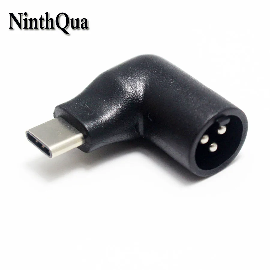 1pcs-3Pin-Tips-Jack-to-Type-C-USB-USBC-male-Laptop-Adapter-Dc-Power ...