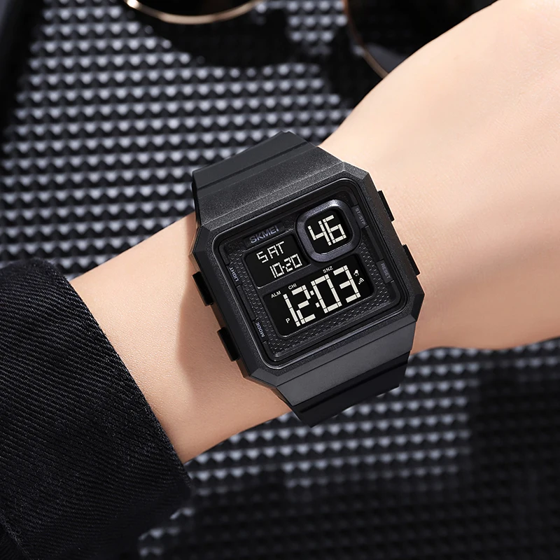 Black Digital Watches For Men