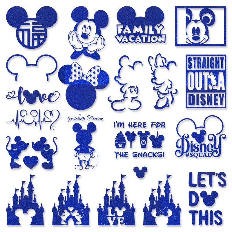 Patch Stickers Thermal Disney | Patches Transfer Heat Mickey | Patches ...