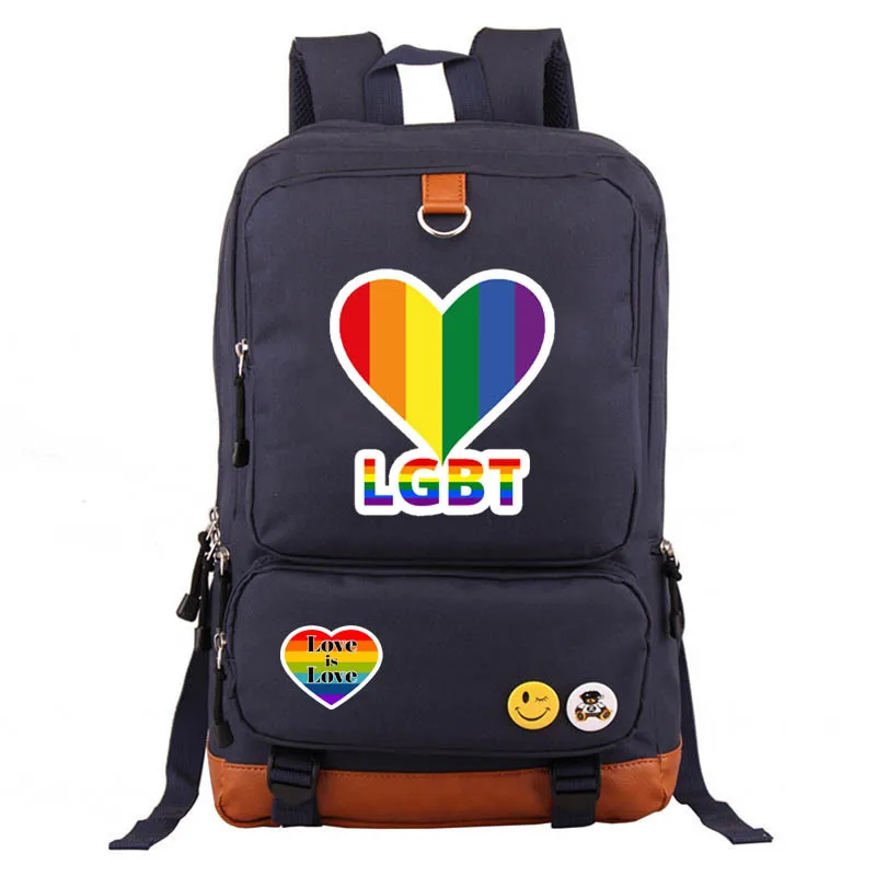 LGBT Rainbow Pride Travel Backpack (Various Designs) - Queerks™