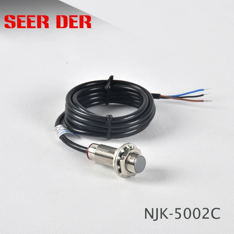 Hall Sensor,DC 12V Proximity Switch NPN 3 Wire Normally Open ...