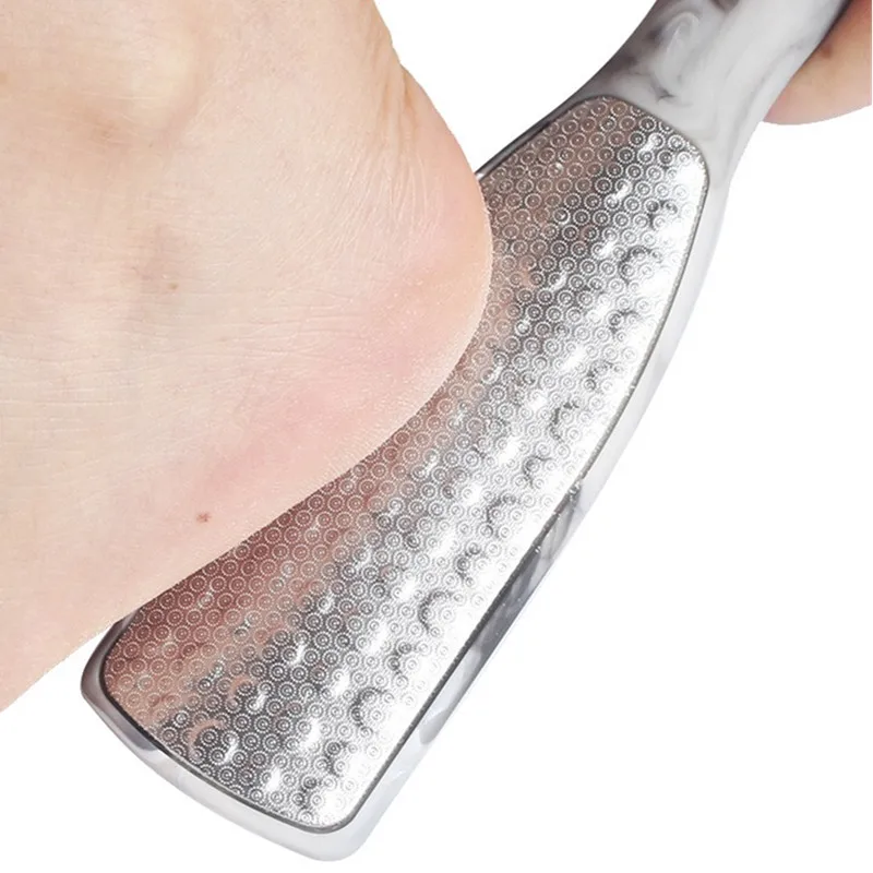 Foot-Rasp-File-Stainless-Steel-Double-sided-Pedicure-feet-care-Scrubber ...