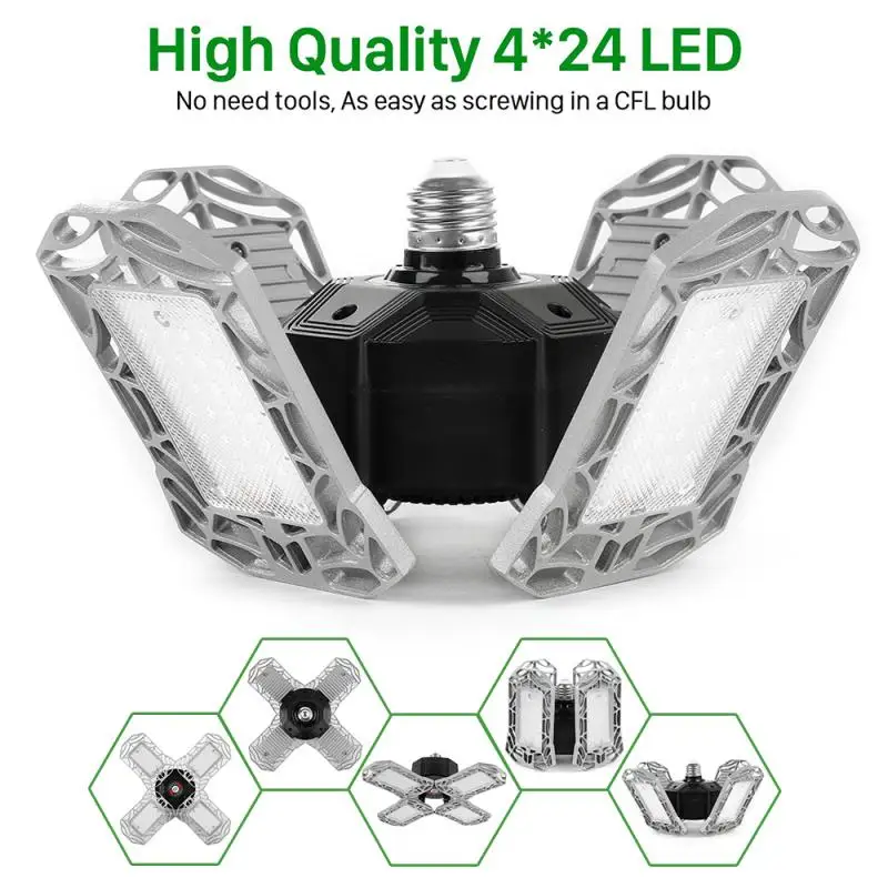 Luces de techo LED superbrillantes para garaje, iluminación de bahía ...