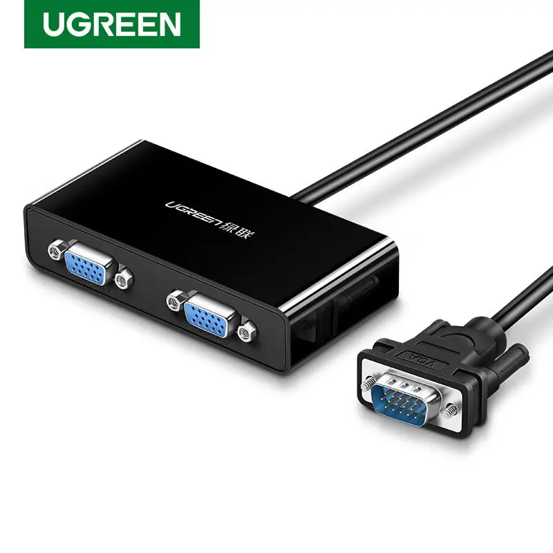 Ugreen Divisor VGA 1080P, 2 puertos, 1 en 2, interruptor VGA 1x4, macho ...